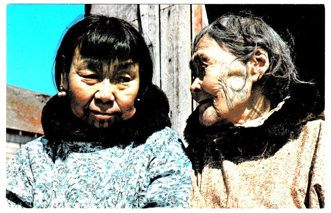 Cultural Canvas: The Art of Inuit Face Tattoos – Get Lucky Vintage
