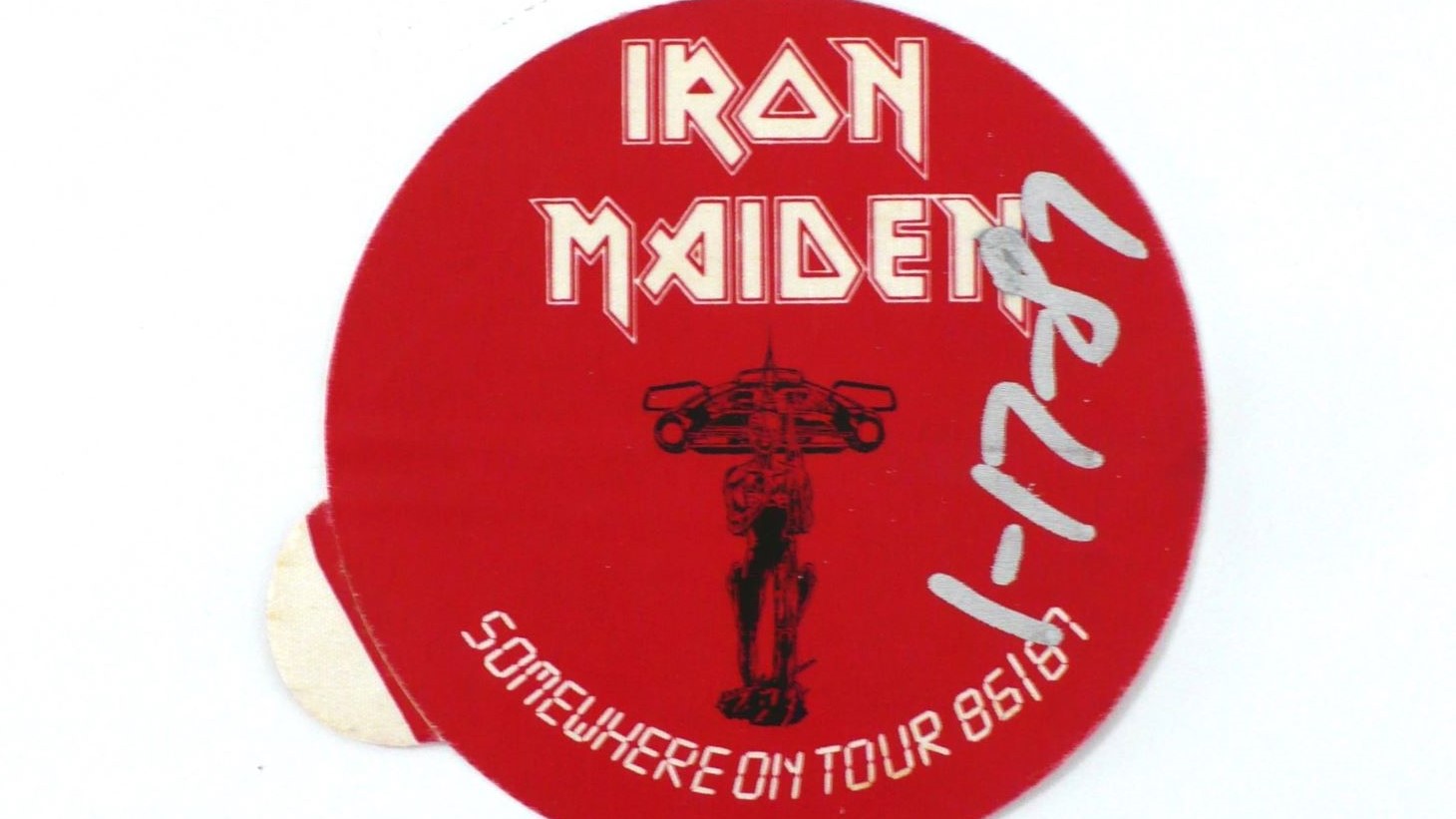 Vintage heavy metal concert ticket stubs, backstage passes, memorabilia ...