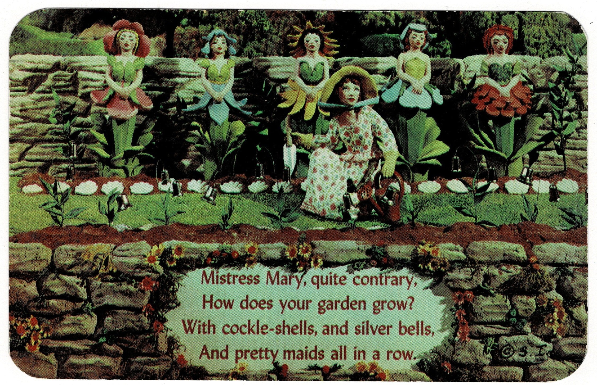 1951 Mother Goose & Rochester New York Gas Explosion Vintage Postcard ...